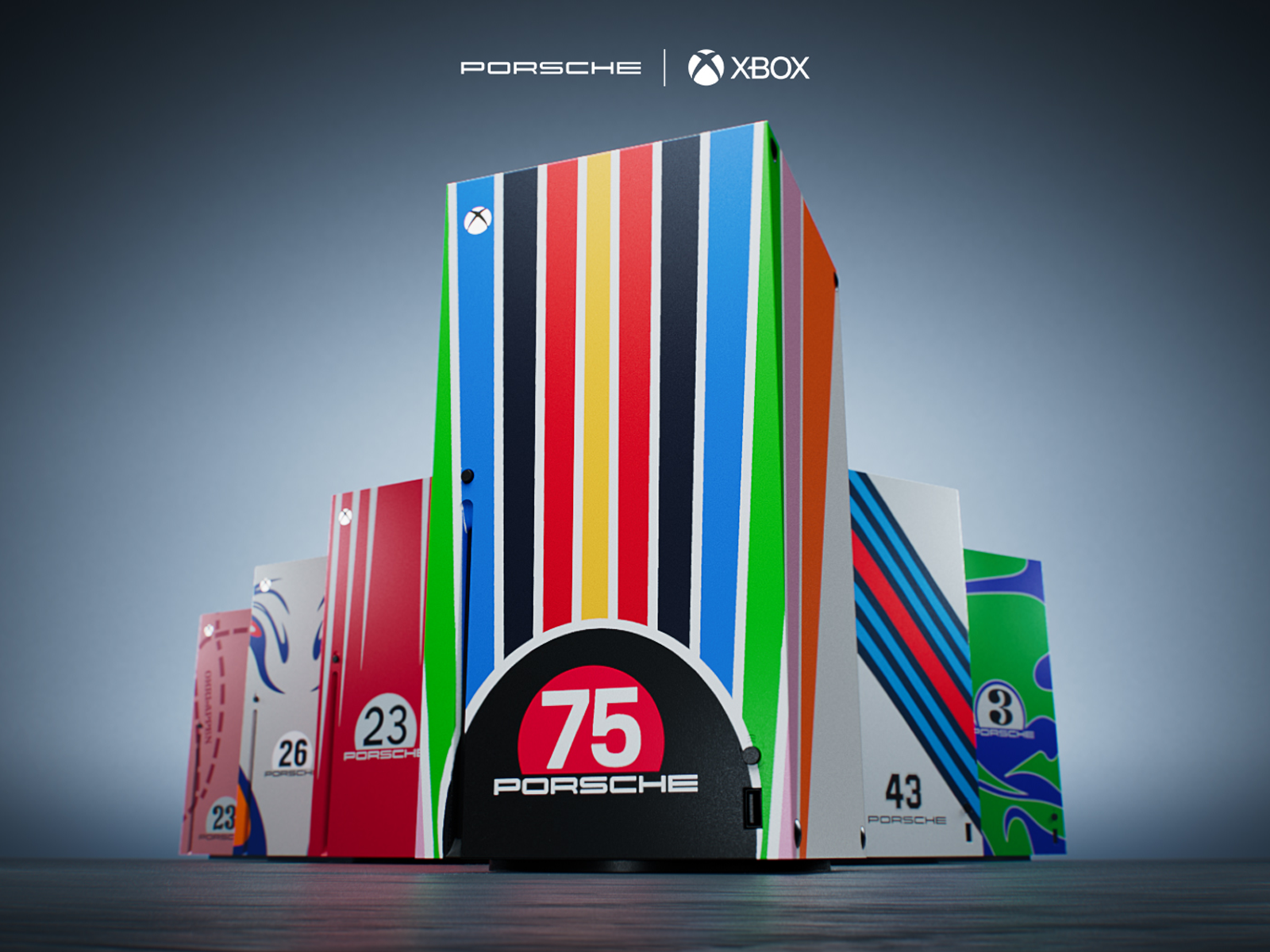Xbox Series X conmemora 75 años de Porsche con 6 diseños en sus ...