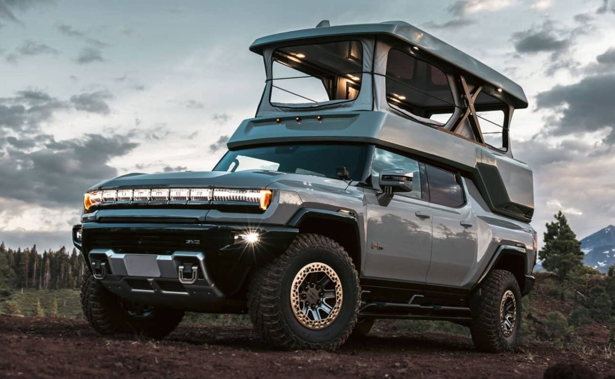 Conoce la Hummer EV ideal para salir a acampar - Siempre Auto