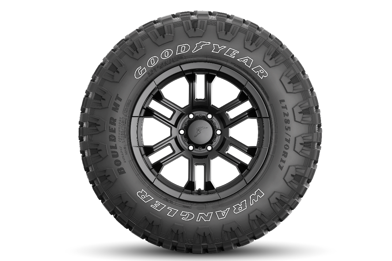 Goodyear presenta sus nuevas llantas todo terreno Wrangler Boulder MT ...