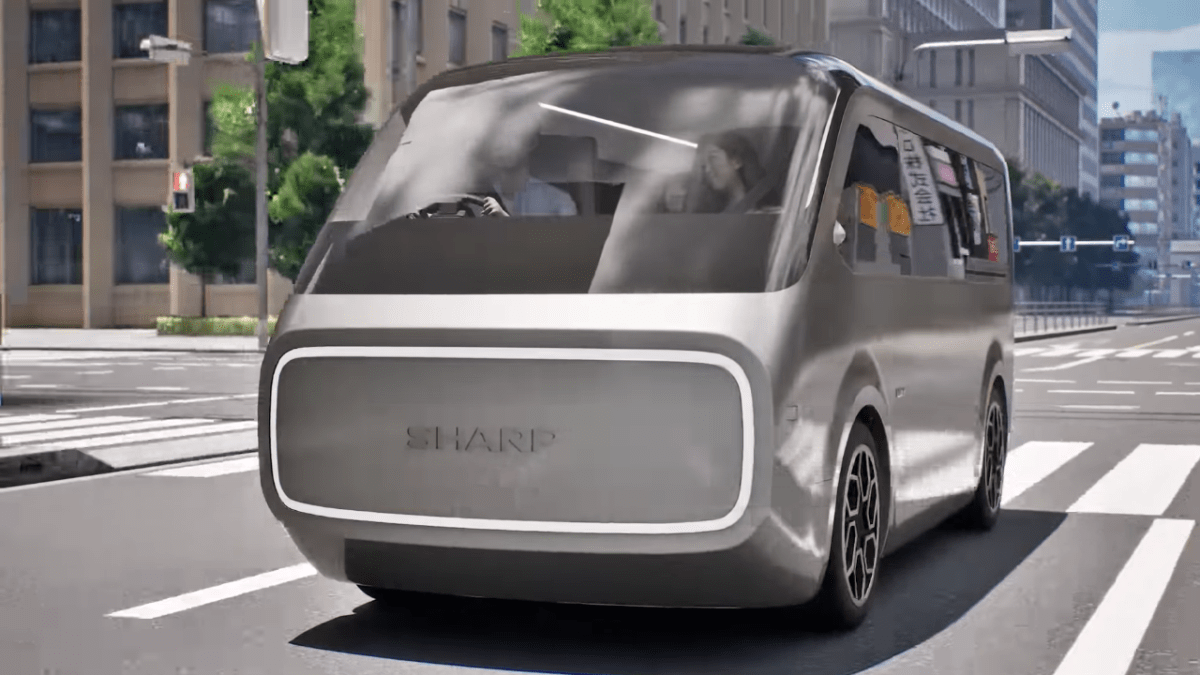 La marca de tecnología Sharp desarrolla una minivan - Siempre Auto