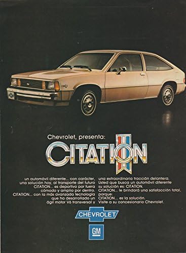 Qué pasó con el Chevy Citation: la historia que pocos saben - Siempre Auto