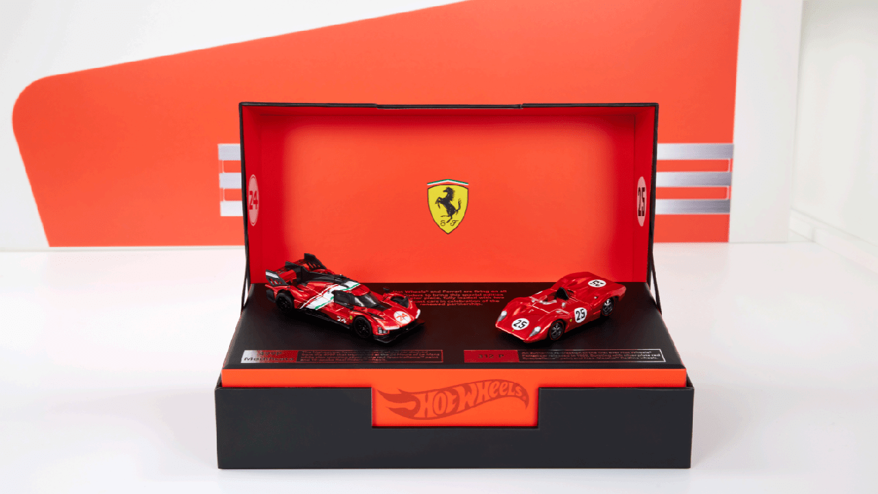 Hot Wheels lanza un set a escala de Ferrari único - Siempre Auto