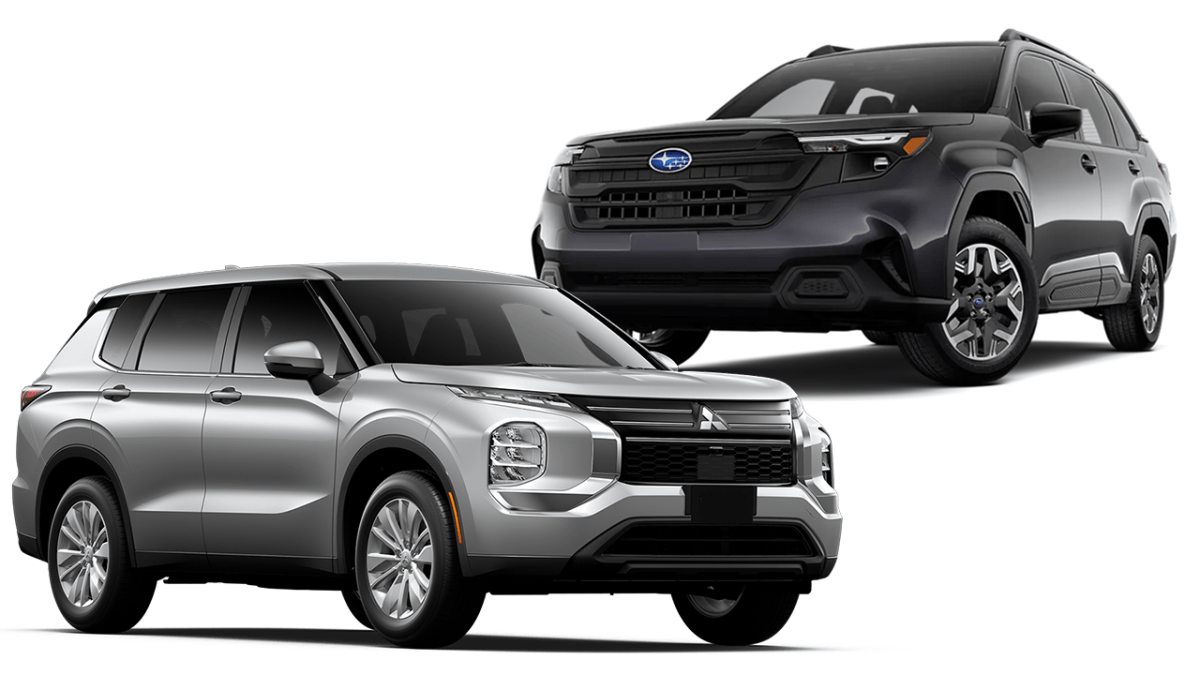 Mitsubishi Outlander o Subaru Forester: ¿quién gana el duelo SUV ...