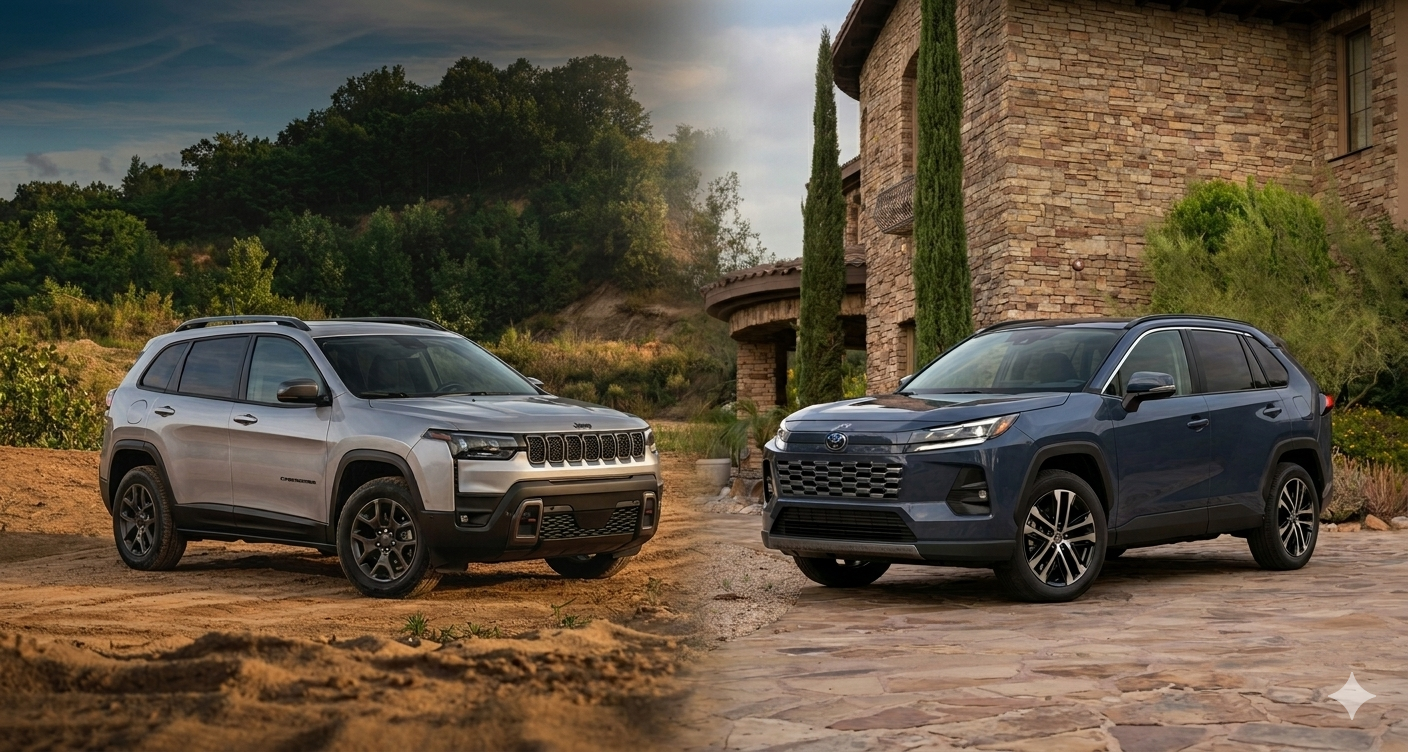 Jeep Cherokee vs Toyota RAV4: Cuál es el mejor SUV - Siempre Auto